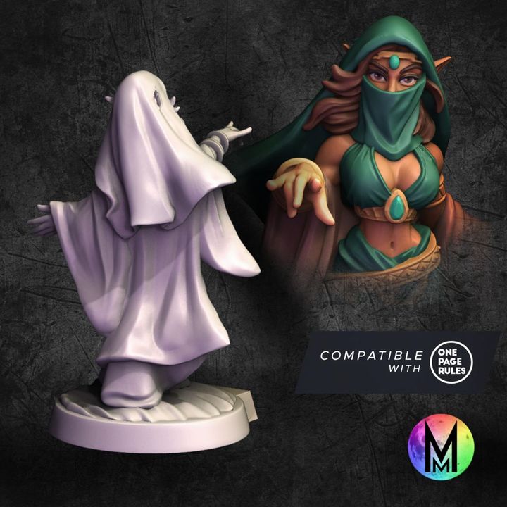 3D Printable Elves - Sun Elves Set ( Complete Sun Elves Release- One Page rules Compatible Elves ...